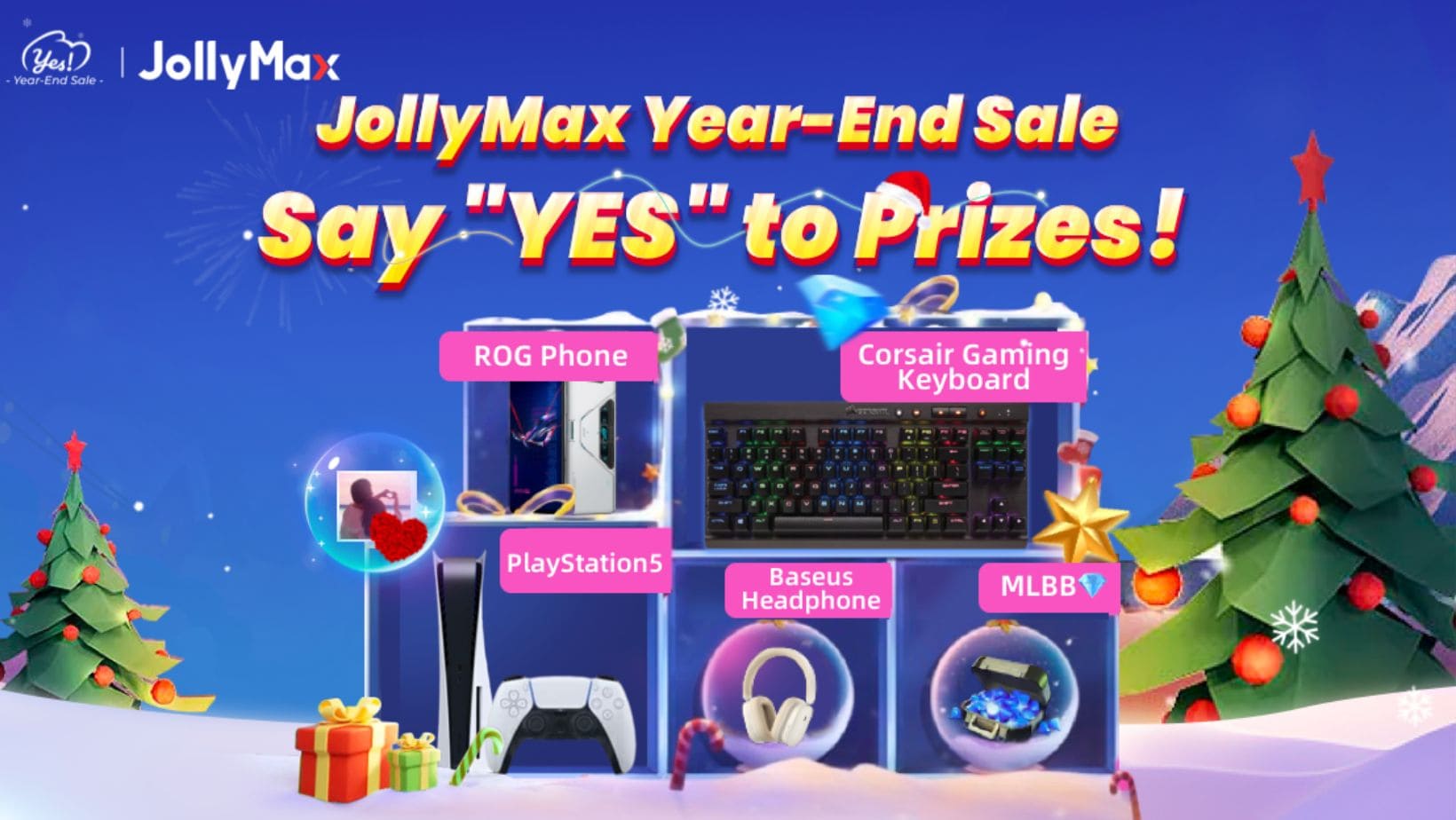 Jollymax Year End Top Up Sale Win Rog Phone Ps5 With Your Mobile Game Top Up Jollymax Club