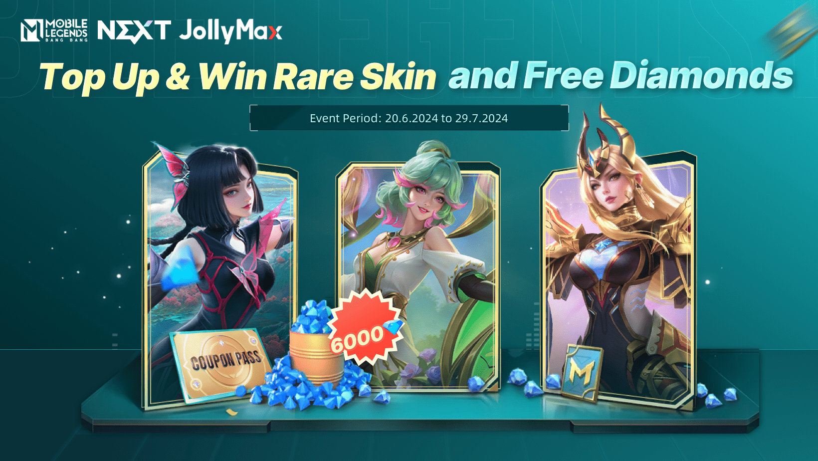 ? Exciting News: Recharge Lucky Draw Event! ? | JollyMax