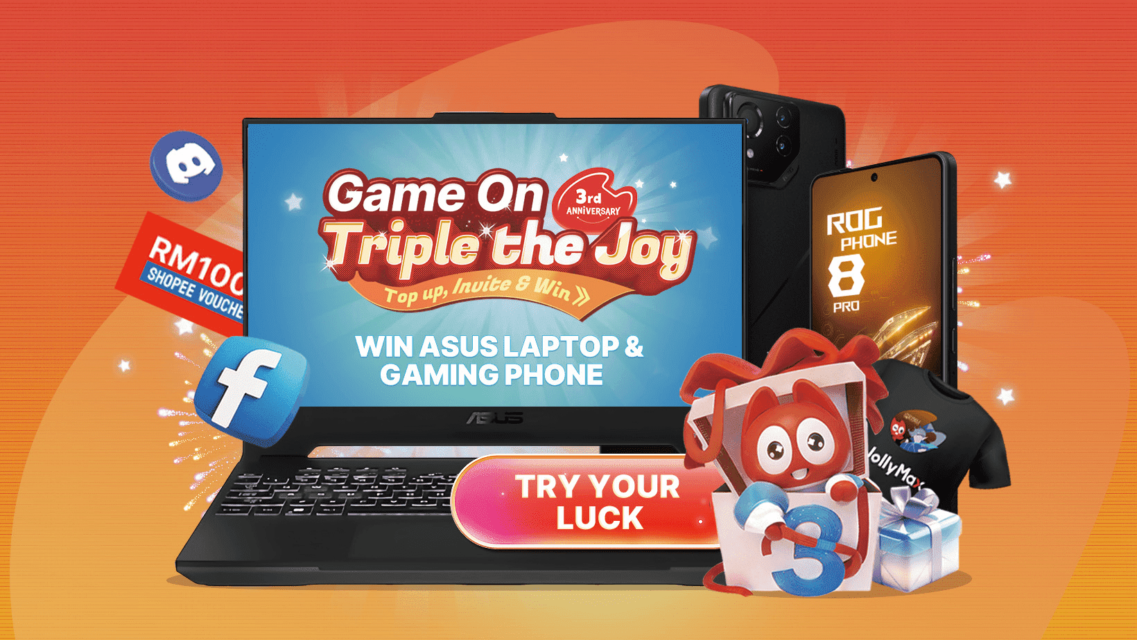 ?? Woohoo! JollyMax's 3rd Anniversary is here! ?? | JollyMax