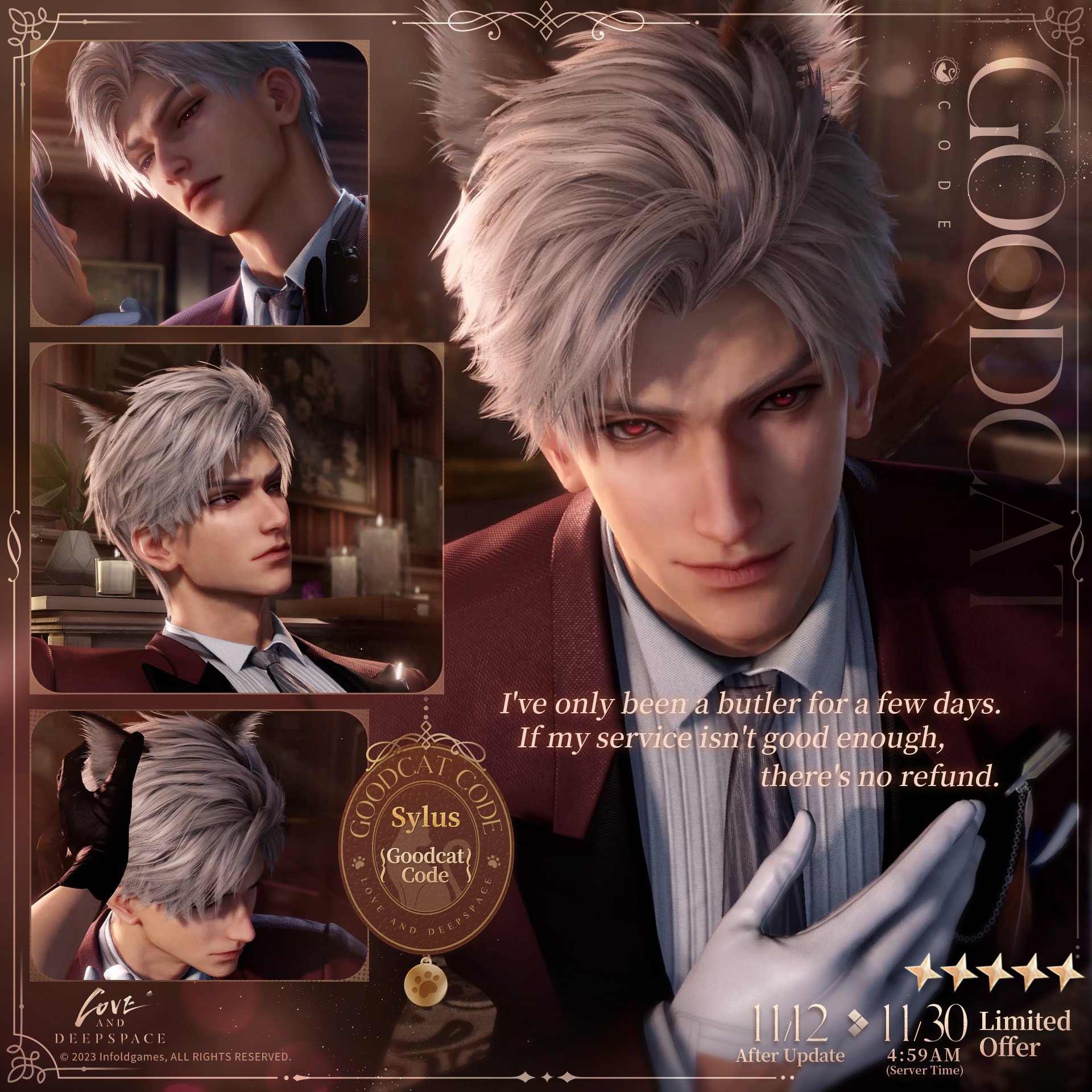 Rafayel and Sylus: Full Names, Meanings, and Character Stories in Love and Deepspace - JollyMax Club