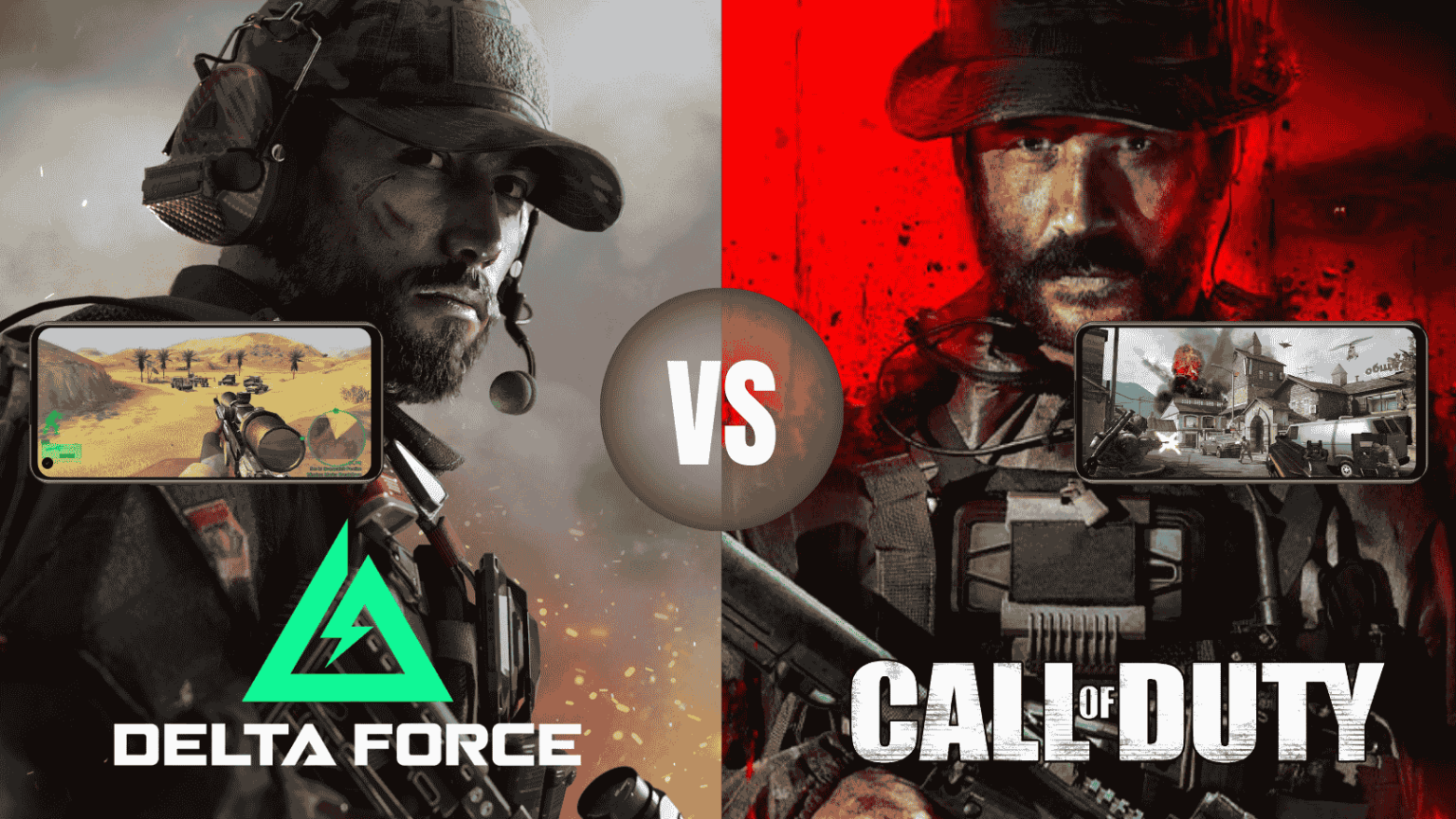 First-Person Shooting (FPS) Game Differences: Delta Force vs Call of Duty | JollyMax
