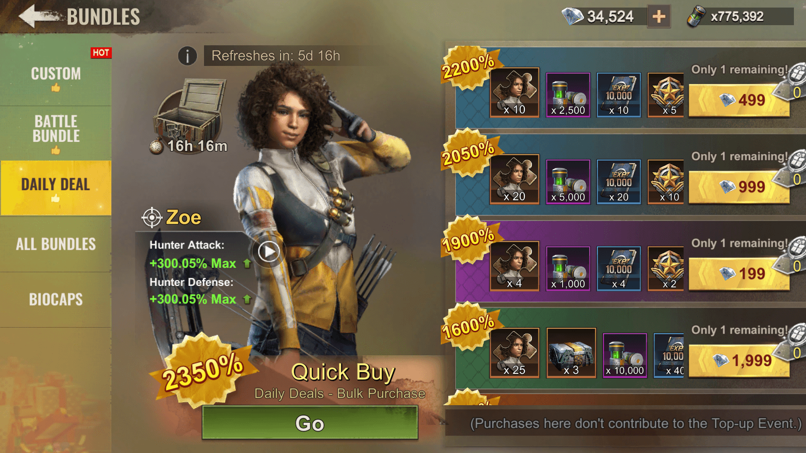 State of Survival Top-up: Easy, Fast & Safe Online Recharge of SoS ...