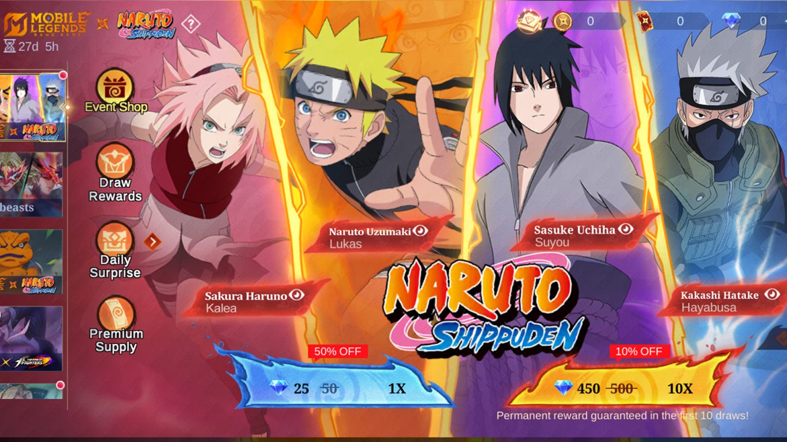 All About Mobile Legends: Bang Bang (MLBB) x Naruto Collab in 2025 | JollyMax